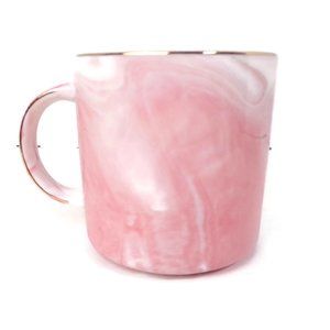 Luspan | Dining | Birthday Mug Luster Marble Pink And Gold Hg878 | Poshmark